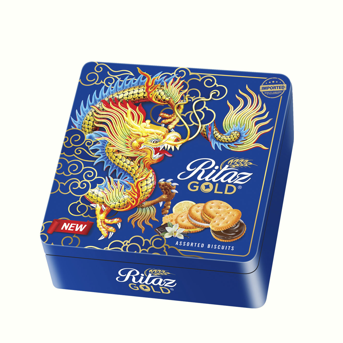 RITAZ GOLD – BÁNH QUY THẬP CẨM 180G - TOMI GIFT & FOOD